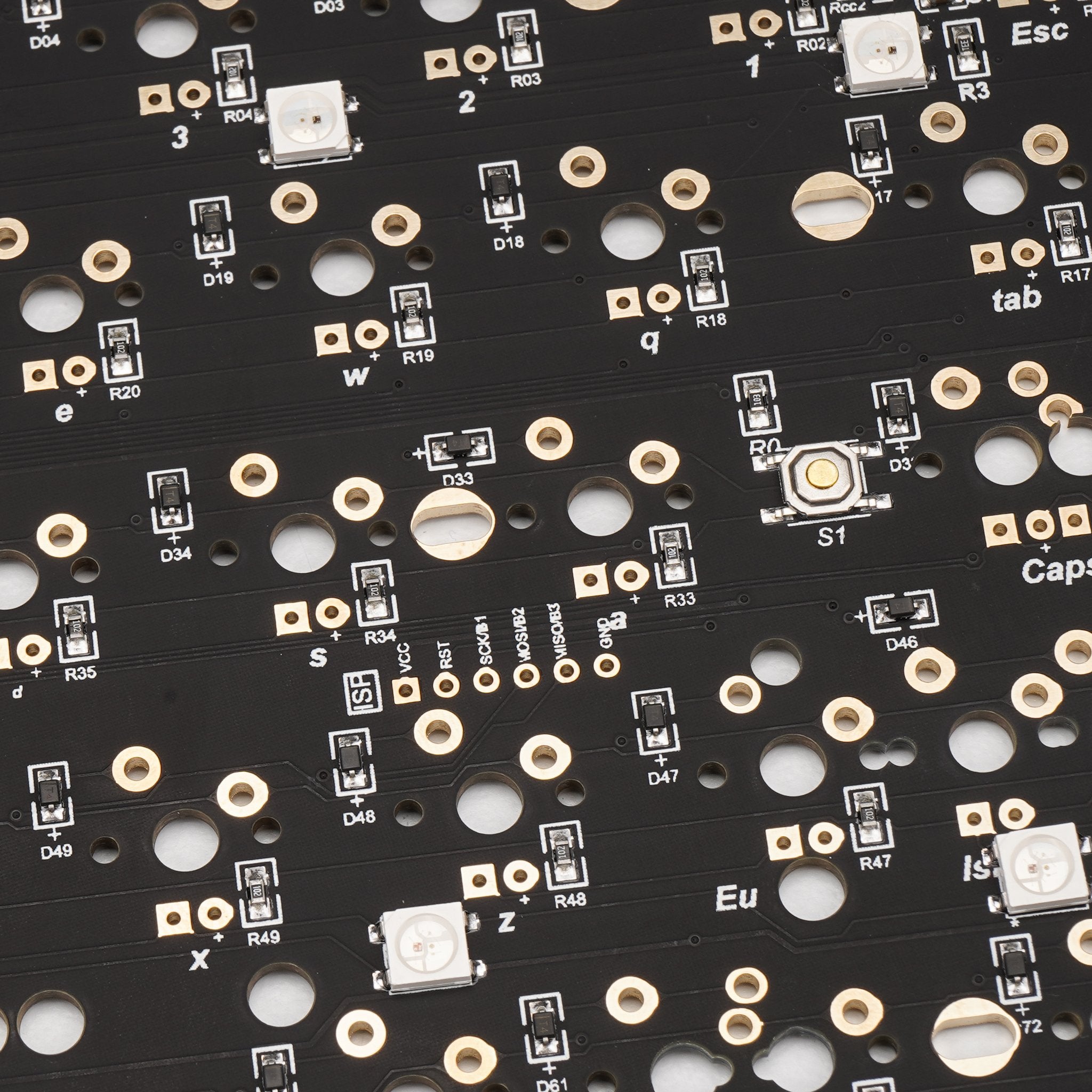 KBD67 rev2 65% Custom mechanical keyboard PCB – kbdfansmds.com