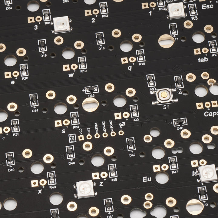 KBD67 rev2 65% Custom mechanical keyboard PCB – kbdfansmds.com